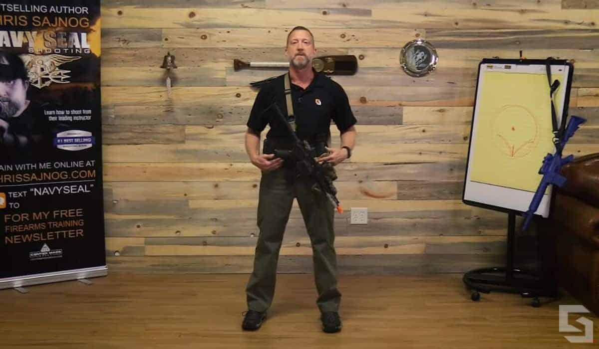 Standing Shooting Position with the Carbine