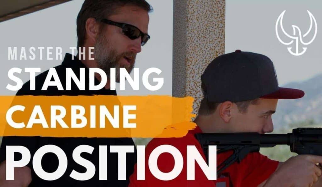 Standing Shooting Position with the Carbine